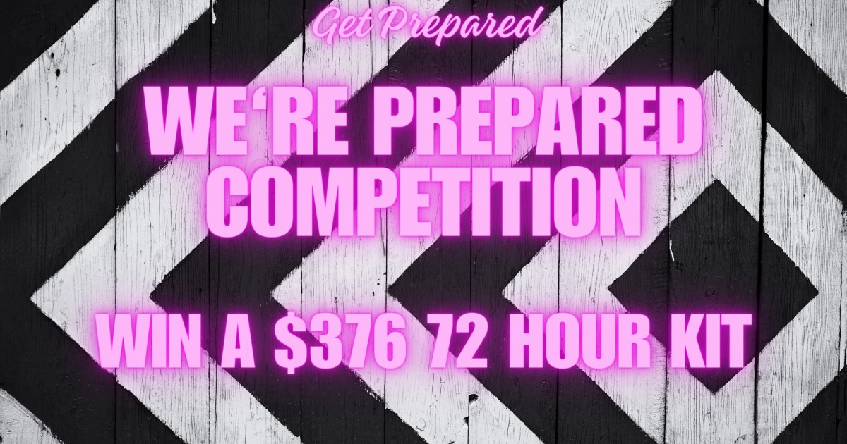 Enter the We're Prepared Competition | Crux
