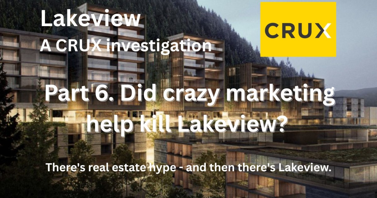 Free to read. Did too much hype kill Lakeview? | Crux