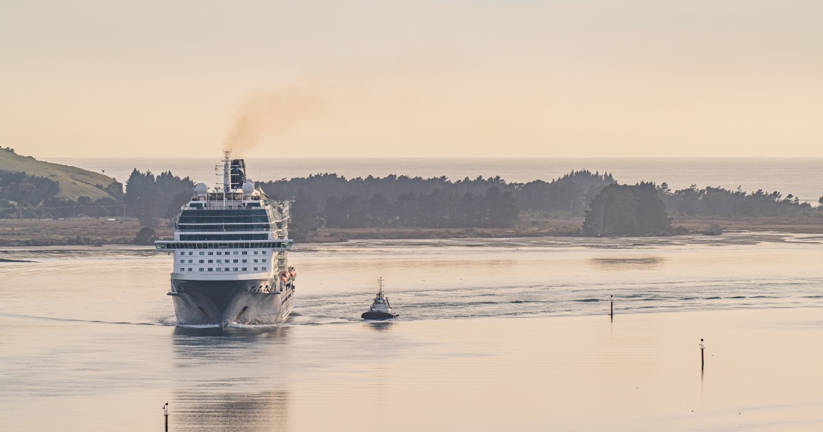 Cruise ship visits to Dunedin dip due to global threats | Crux