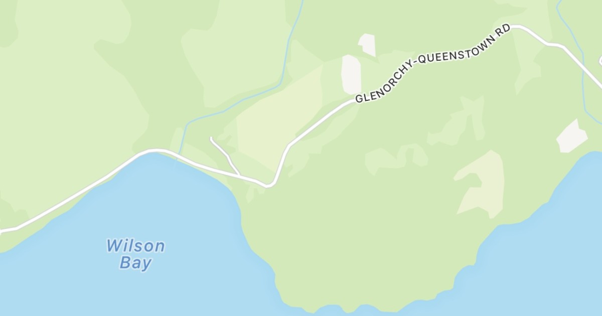 Vehicle driven off road near Wilson Bay | Crux