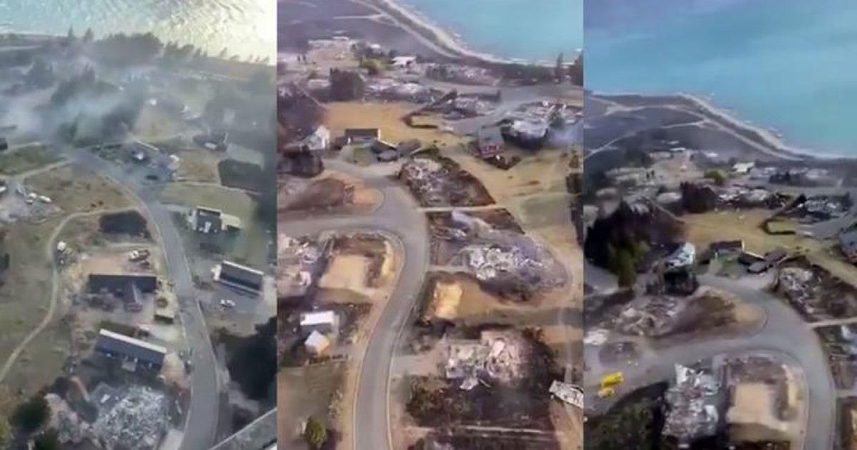 Video: Dozens of houses destroyed in large fire in the Mackenzie Basin ...
